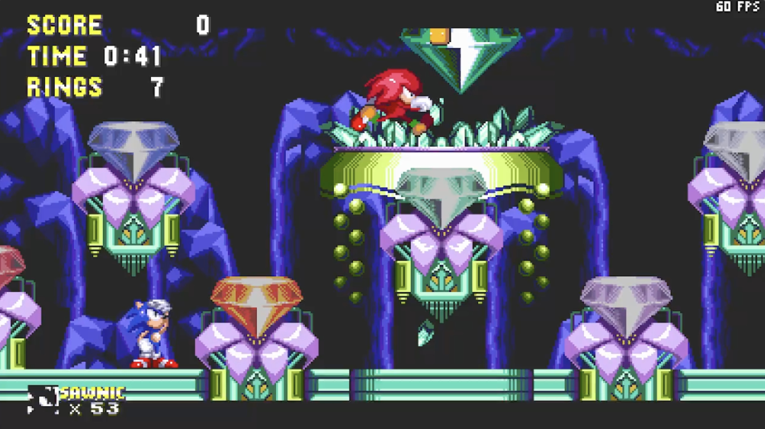 SAWNIC (Official Newtrogic Panic Sonic mod) Mod for Sonic 3 A.I.R. | S3AIR Mods