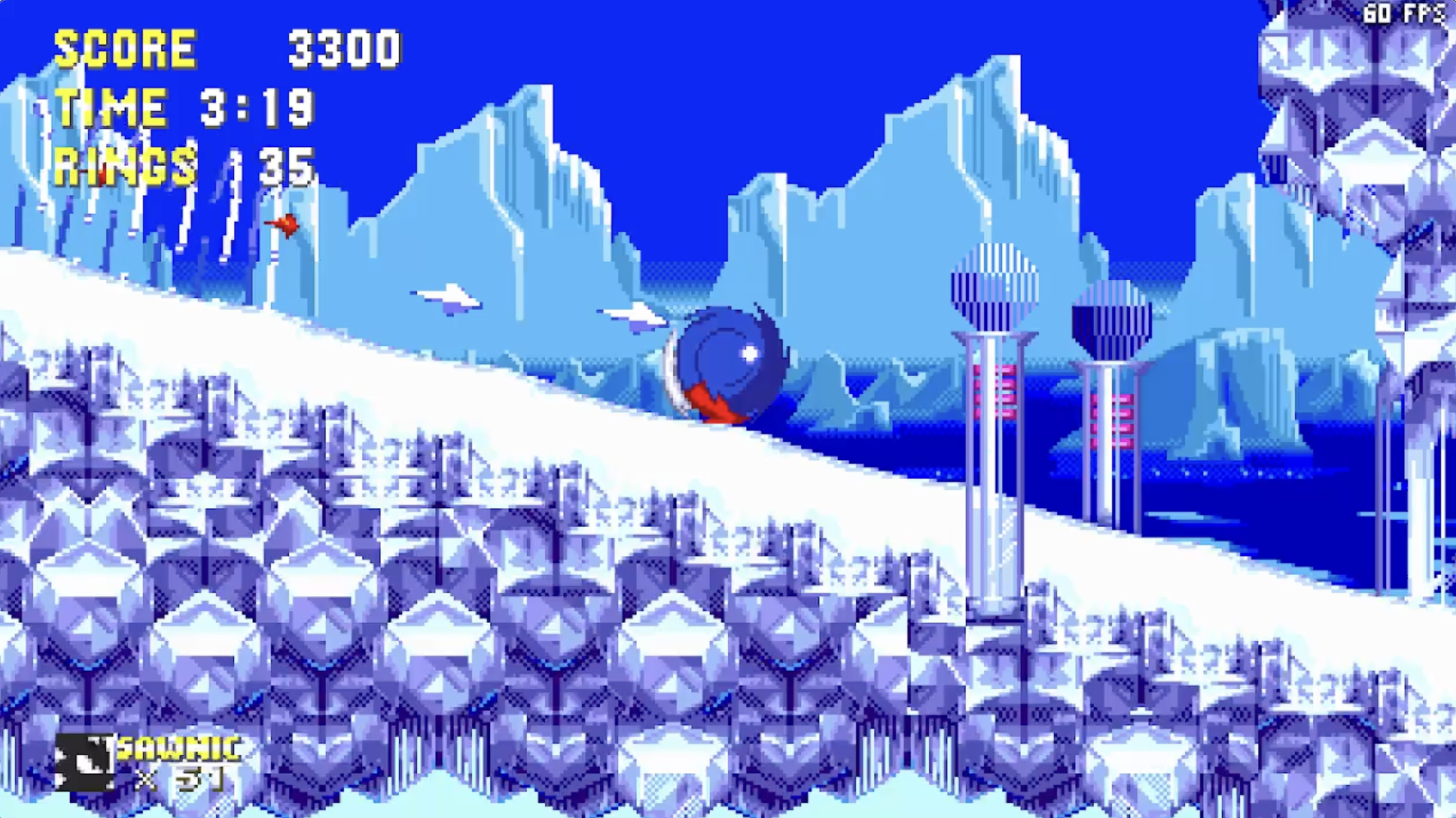 SAWNIC (Official Newtrogic Panic Sonic mod) Mod for Sonic 3 A.I.R. | S3AIR Mods