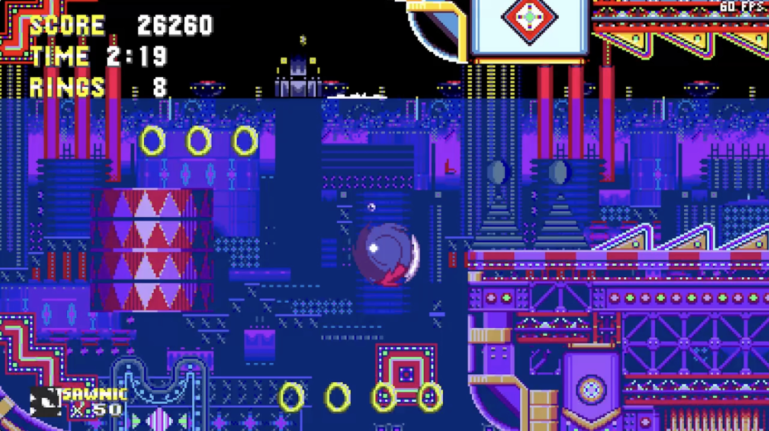 SAWNIC (Official Newtrogic Panic Sonic mod) Mod for Sonic 3 A.I.R ...