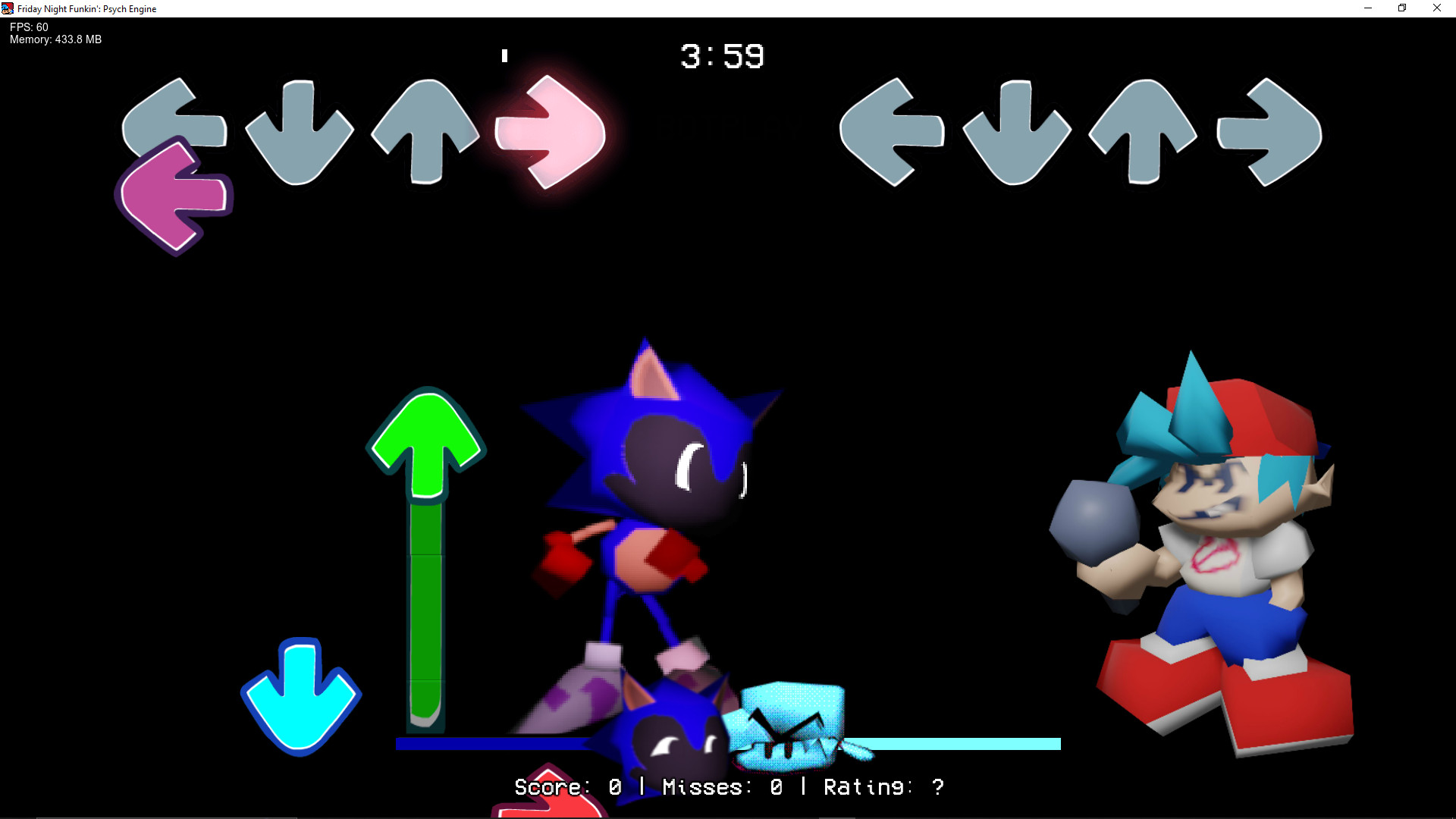 X-Terion Unnamed Song Charted [Friday Night Funkin'] [Mods]