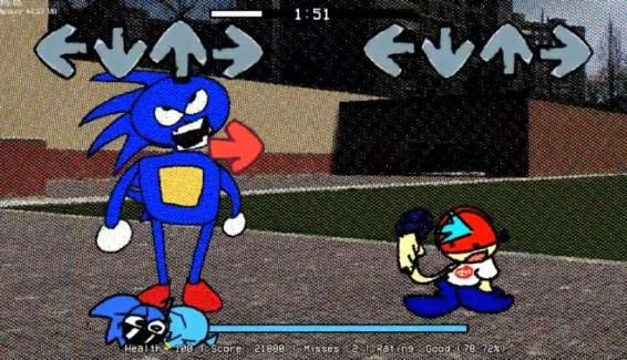 Sanic Funkin' V1 Mod for Friday Night Funkin' | FNF Mods