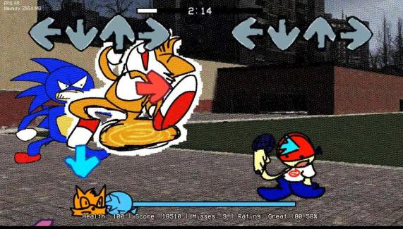 Sanic Funkin' V1 Mod for Friday Night Funkin' | FNF Mods