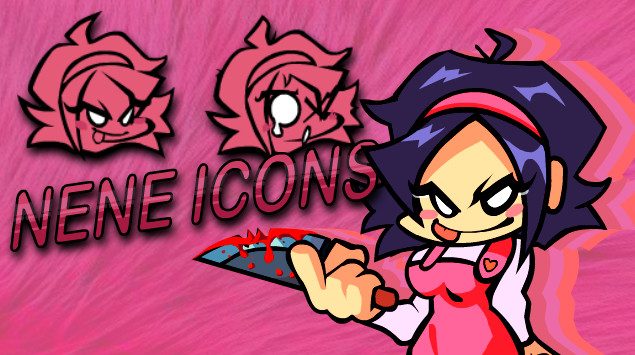 My New Nene Icons Mod for Friday Night Funkin' | FNF Mods