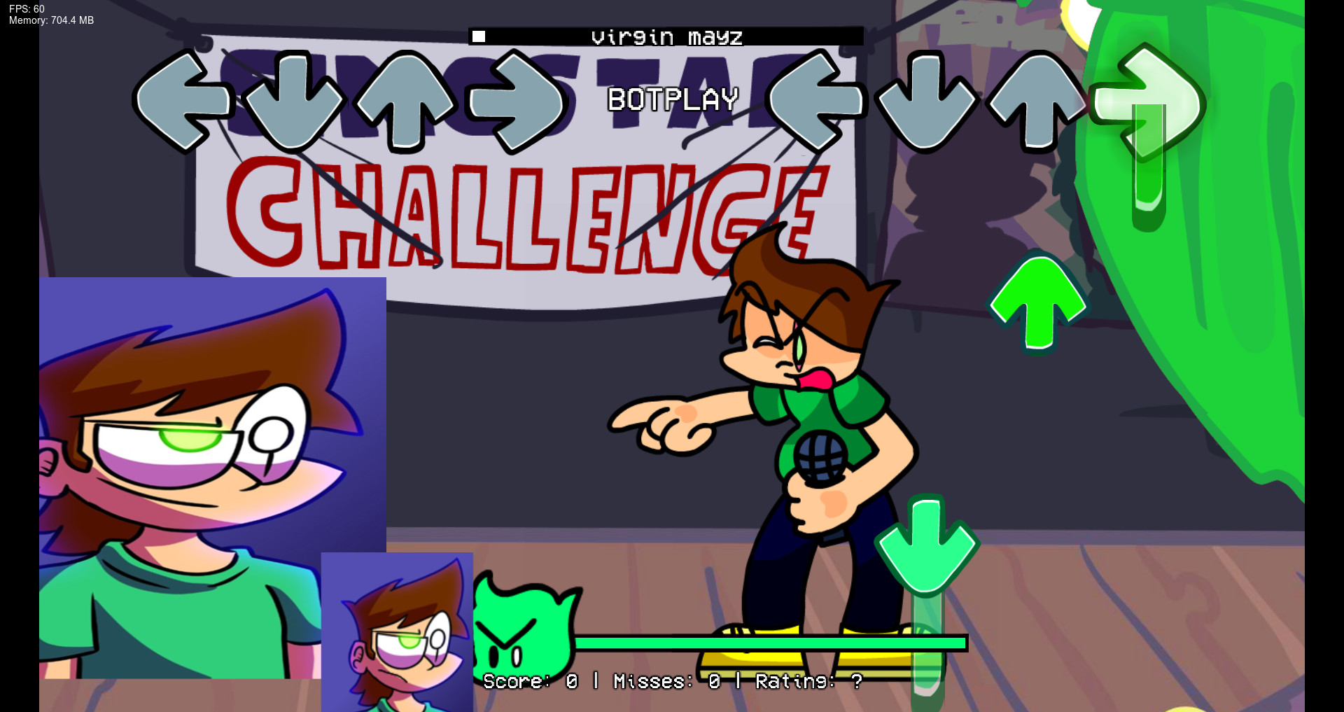 Virgin Mayz but Playable! [Friday Night Funkin'] [Mods]