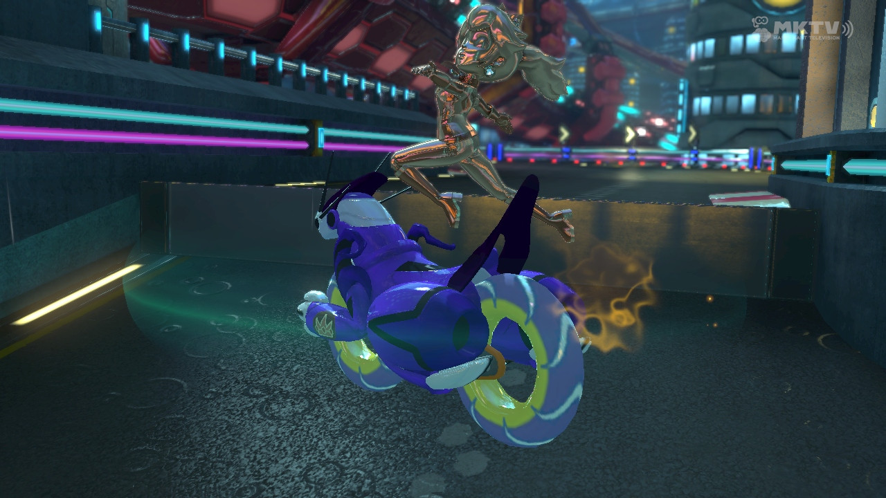 Pokemon Scarlet/Violet Miraidon in MK8 Mod for Mario Kart 8 | MK8 Mods
