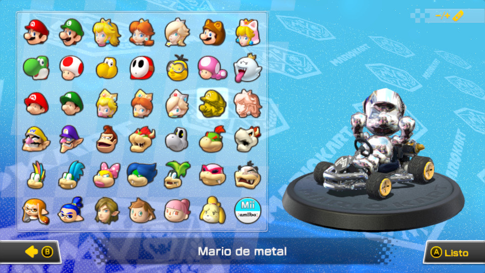 Super Mario 64 - Metal Mario Mod for Mario Kart 8 Deluxe | MK8D Mods