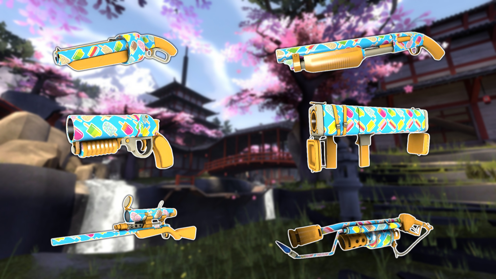 Plastered Popsicles "Warpaint" Mod for Team Fortress 2 | TF2 Mods