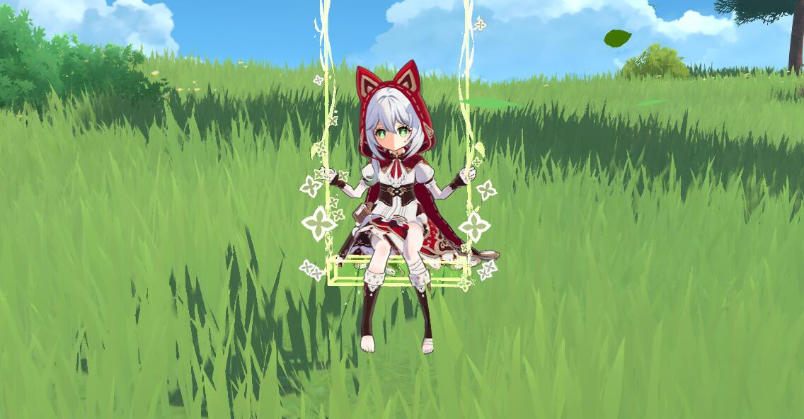 Little Red Riding Hood Nahida Mod for Genshin Impact | GI Mods