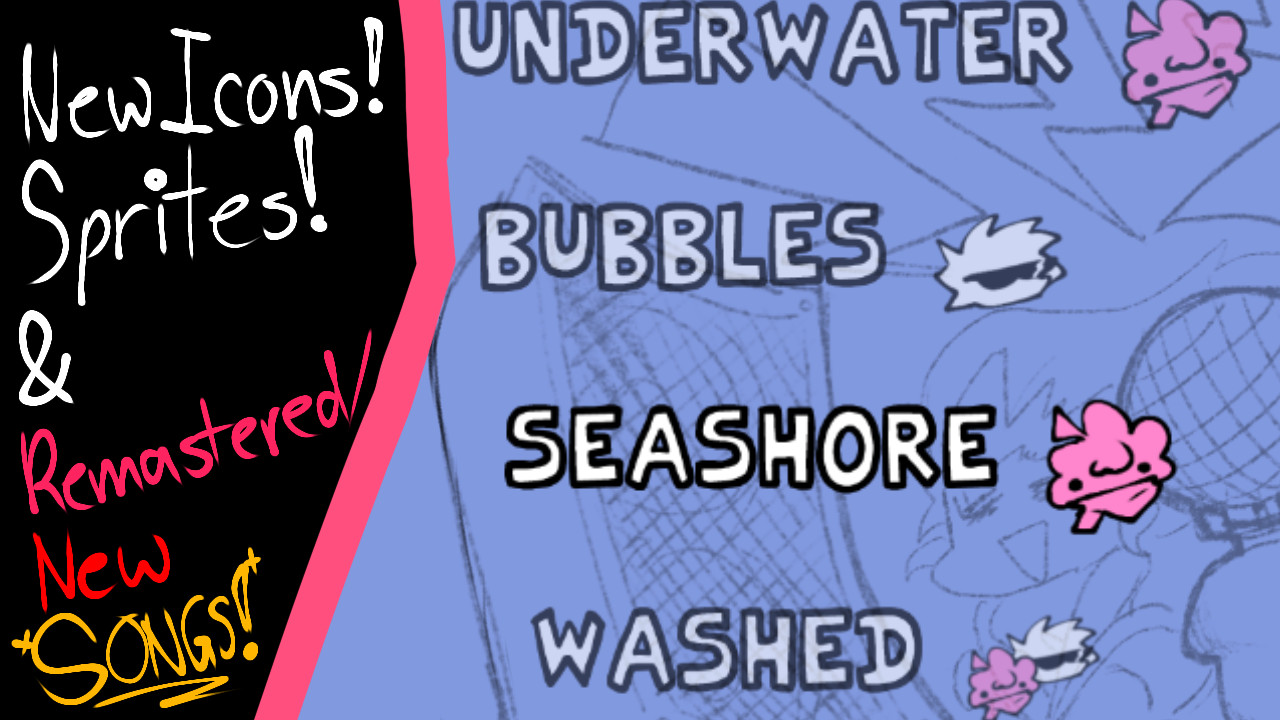 Underwater Night Funkin' (PEAK RELEASE) Mod for Friday Night Funkin ...
