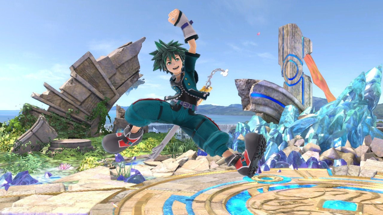 Deku (Shoot-Style) Recolor - Sora Alt [Super Smash Bros. Ultimate] [Mods]