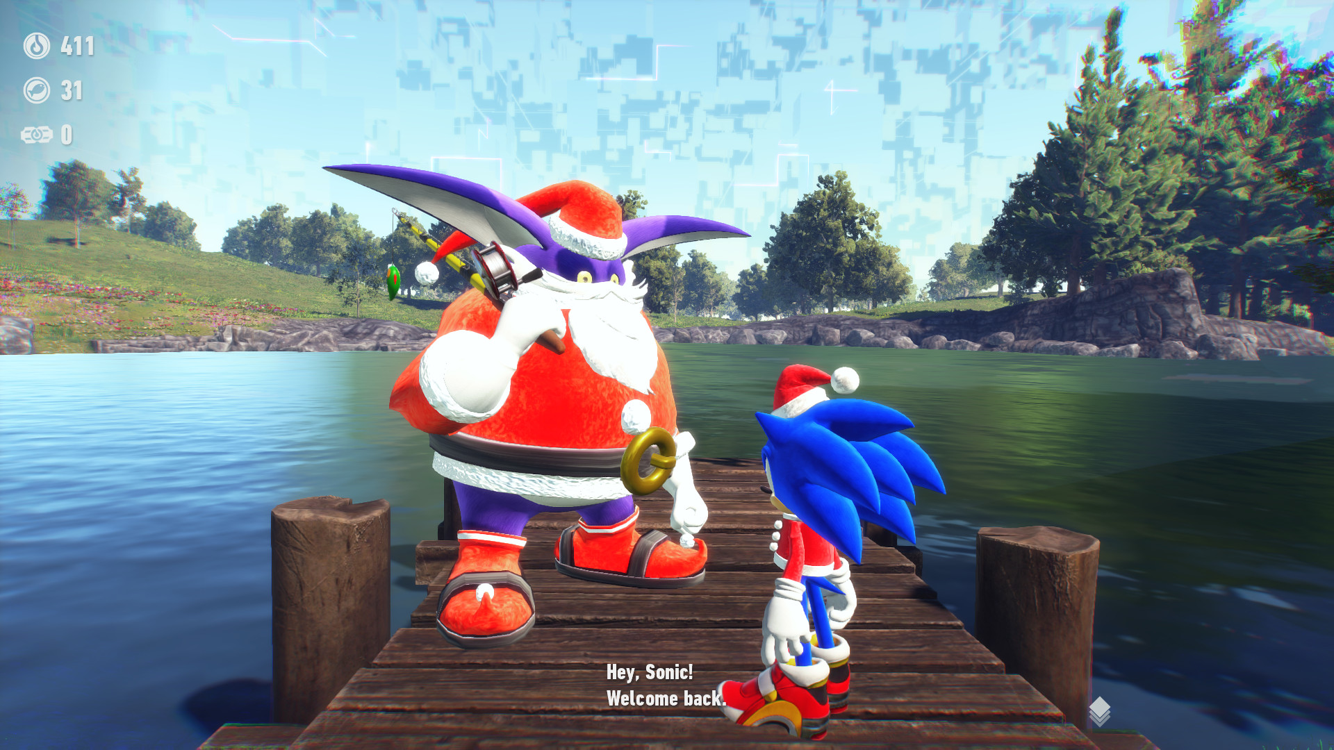 Santa Big Mod for Sonic Frontiers | Frontiers Mods