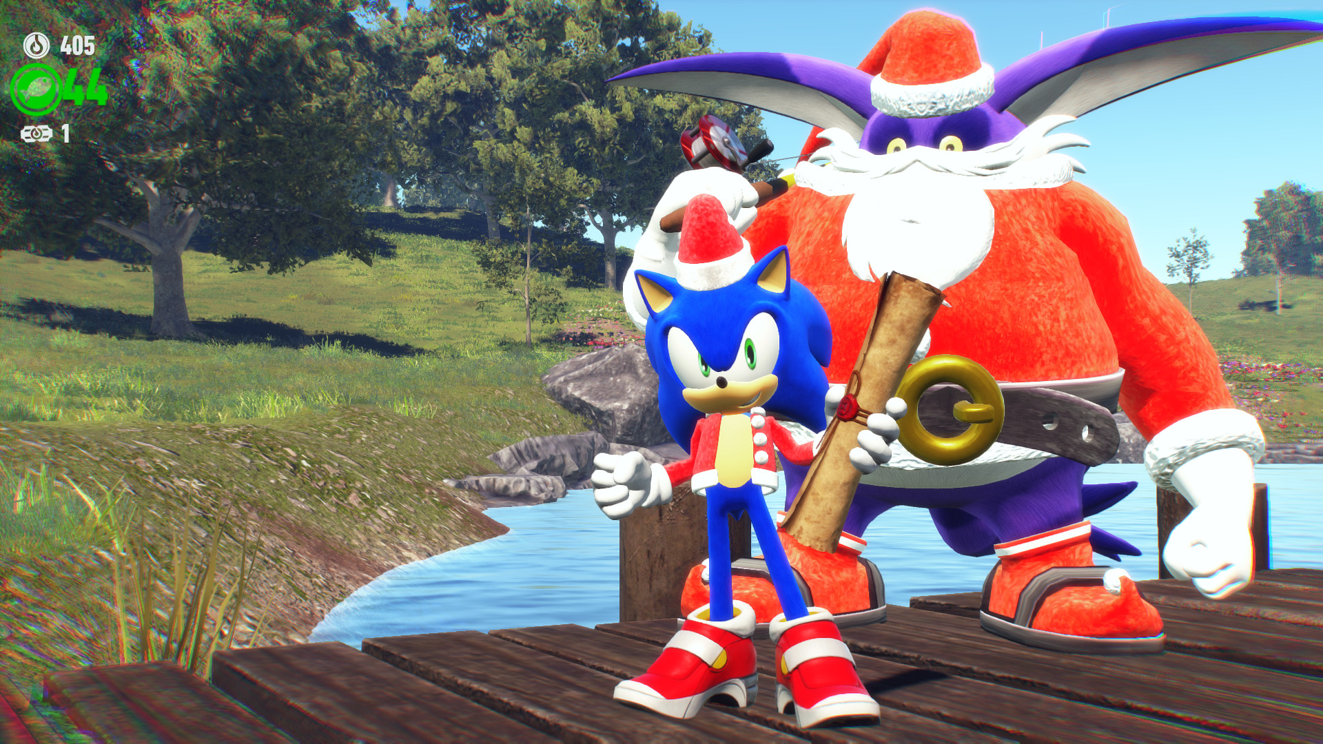 Santa Big Mod for Sonic Frontiers | Frontiers Mods