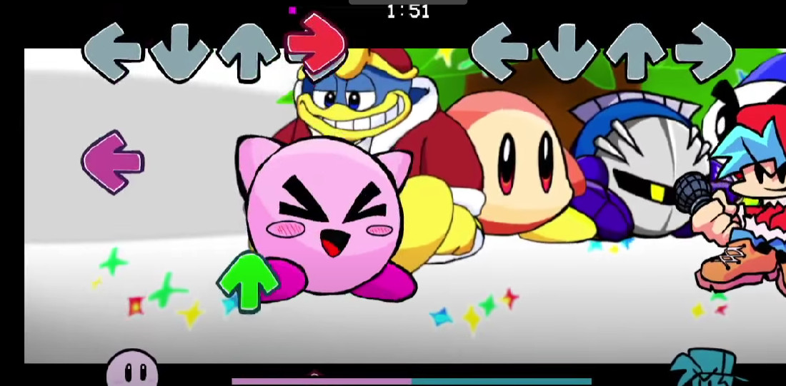 Vs Kirby FUNK DREAM Cristmas Edition Mod for Friday Night Funkin' | FNF ...