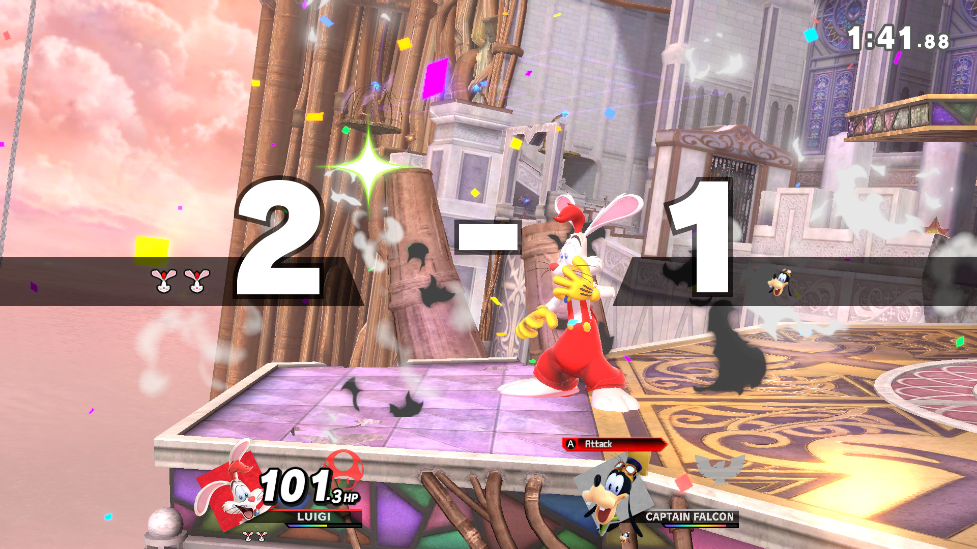 Roger Rabbit (Who Framed Roger Rabbit) Mod for Super Smash Bros ...