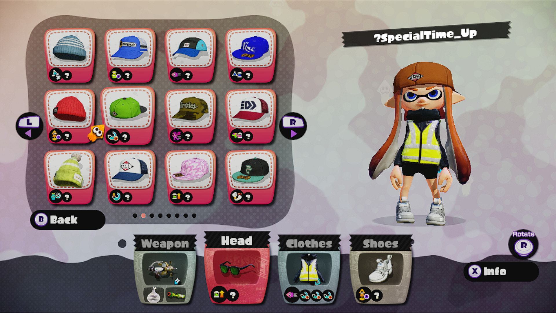 Hidden Gear (& Weapons) Mod for Splatoon | Splatoon Mods