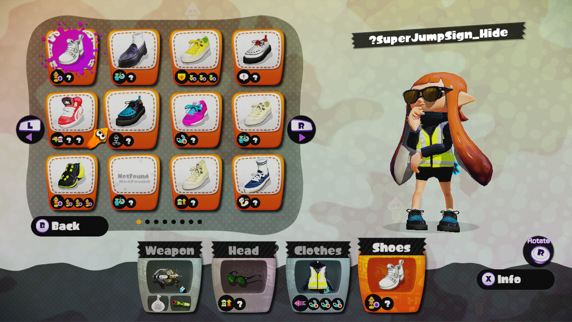 Hidden Gear (& Weapons) Mod for Splatoon | Splatoon Mods