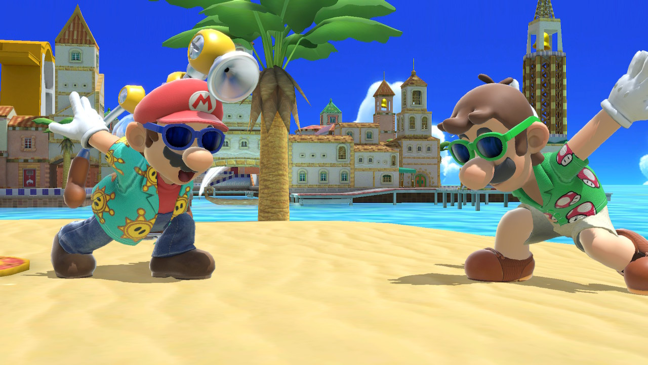 Sunshine Mario & F.L.U.D.D. Mod for Super Smash Bros. Ultimate | SSBU Mods