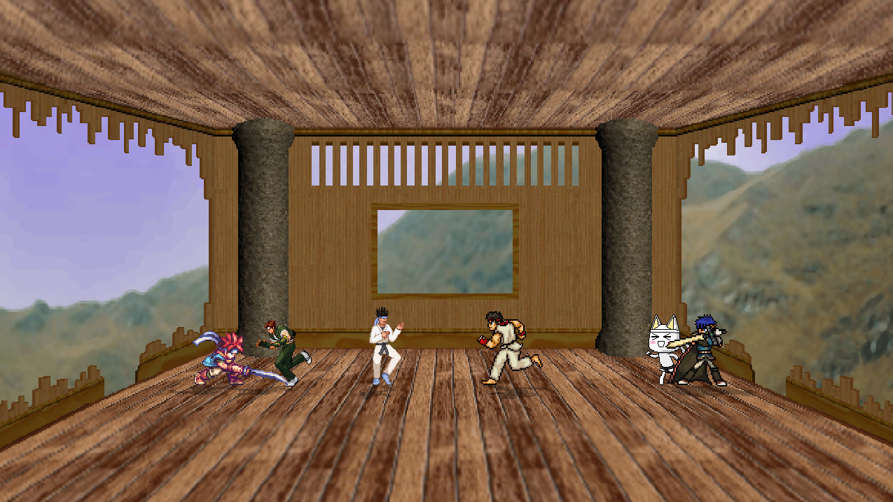 Mountainside Temple (M.U.G.E.N.)Rukifellth version Mod for Super Smash ...