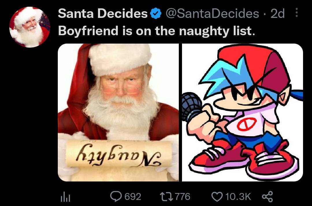 NAUGHTY // FNF JOKE MOD REAL!?!@? [Friday Night Funkin'] [Mods]