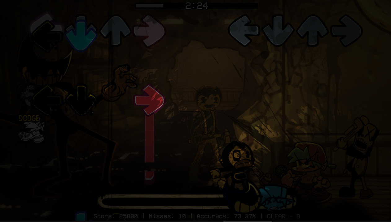 Vs Bendy Indie Cross (Port LE) Mod for Friday Night Funkin' | FNF Mods