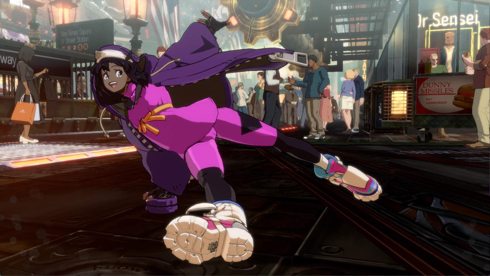 Provie Bridget (River City Girls) Mod for GUILTY GEAR -STRIVE- | GGST Mods