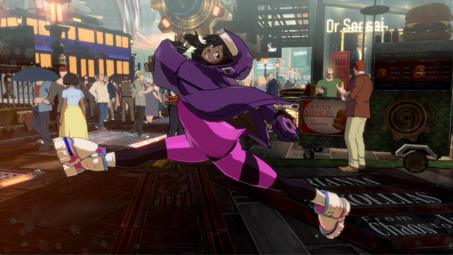Provie Bridget (River City Girls) Mod for GUILTY GEAR -STRIVE- | GGST Mods