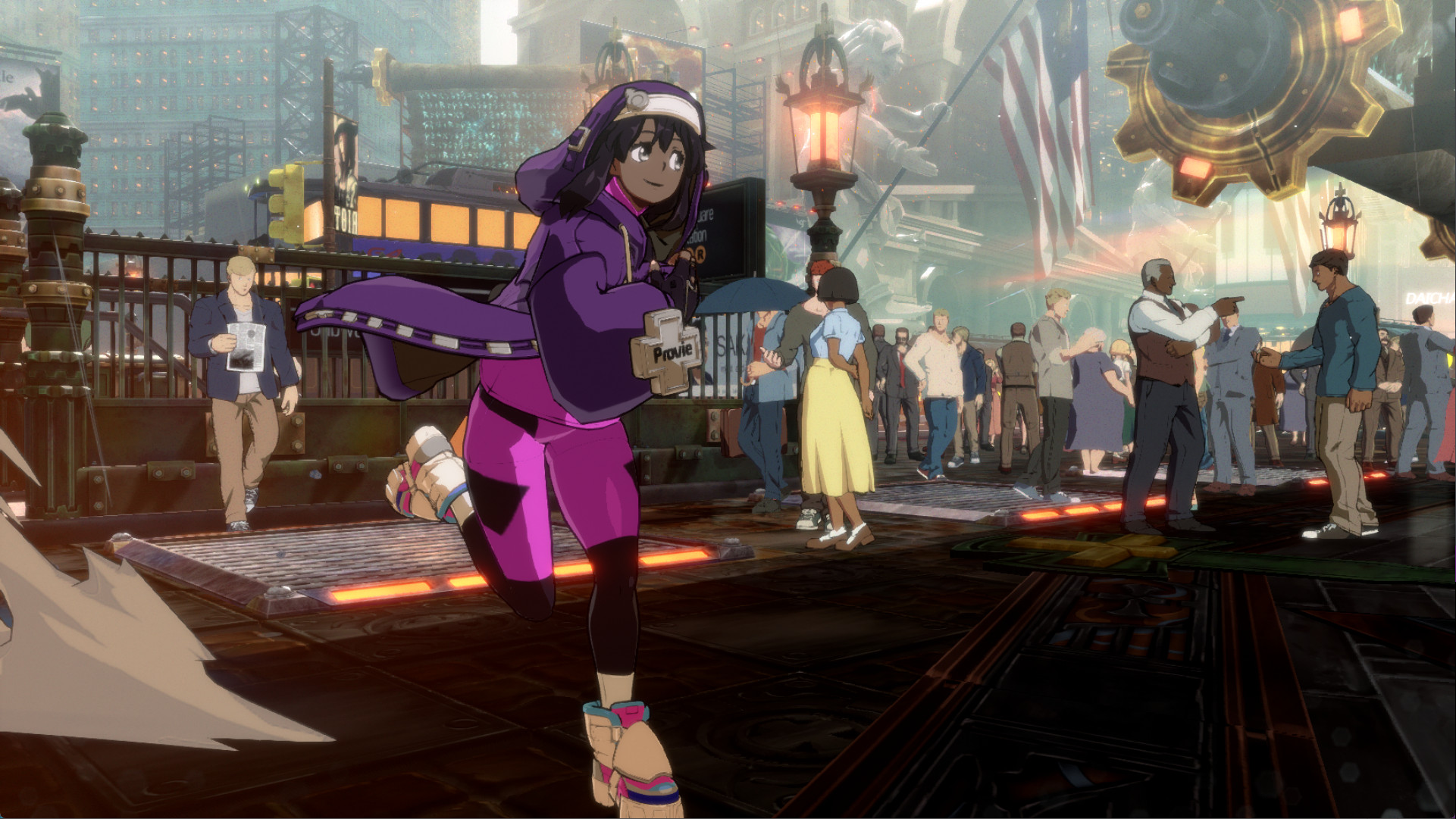 Provie Bridget (River City Girls) Mod for GUILTY GEAR -STRIVE- | GGST Mods