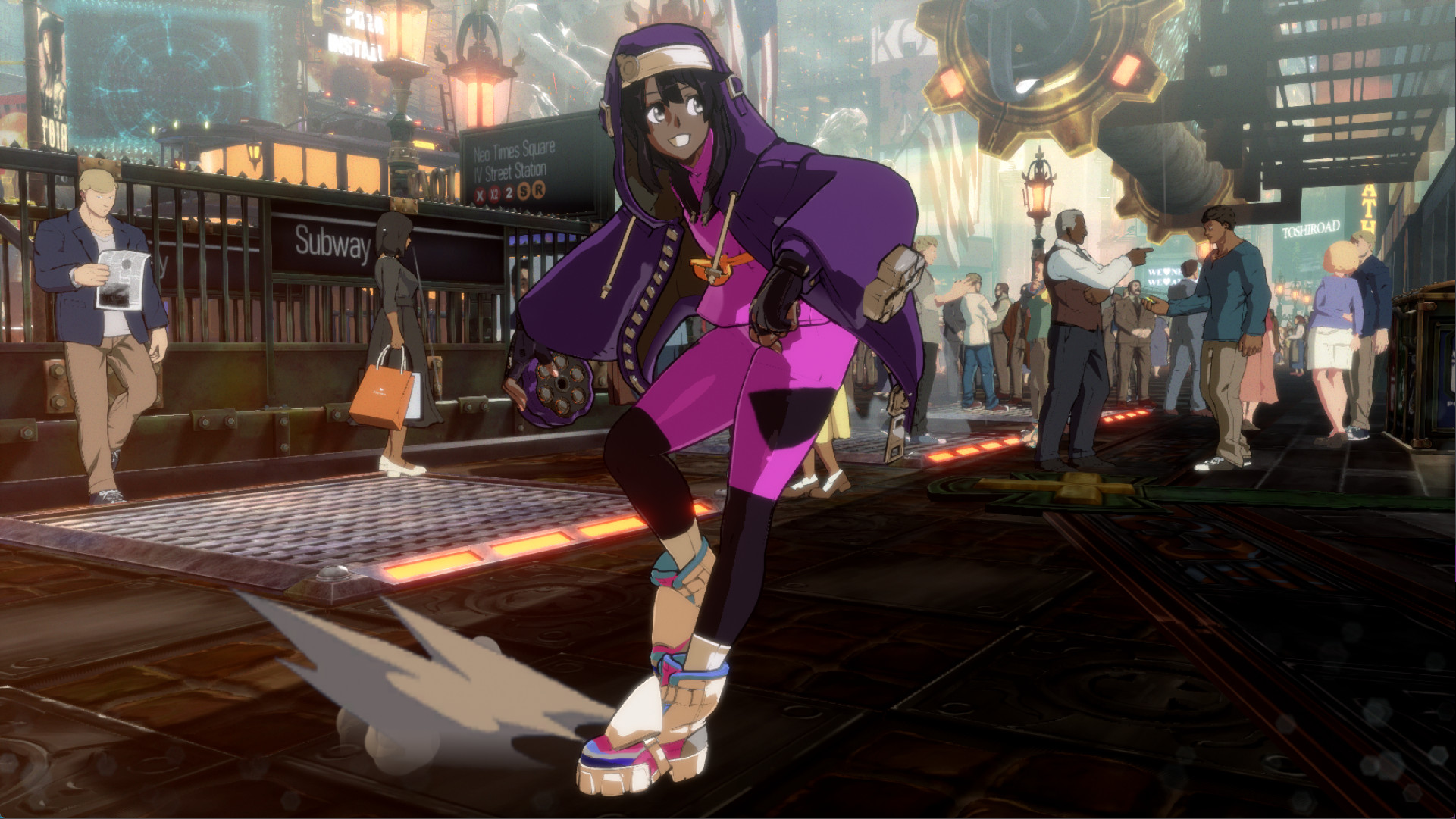 Provie Bridget (River City Girls) Mod for GUILTY GEAR -STRIVE- | GGST Mods
