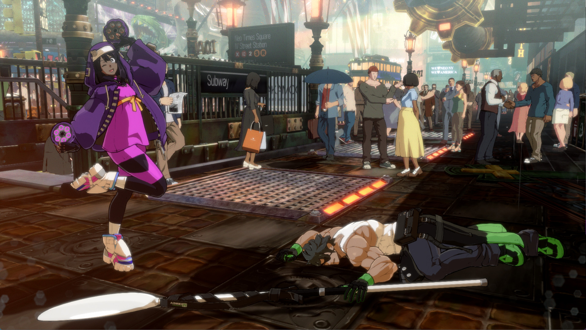 Provie Bridget (River City Girls) Mod for GUILTY GEAR -STRIVE- | GGST Mods