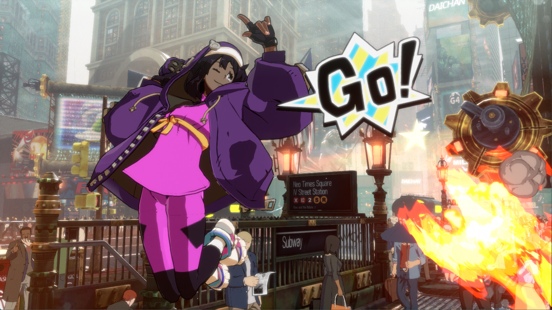 Provie Bridget (River City Girls) Mod for GUILTY GEAR -STRIVE- | GGST Mods