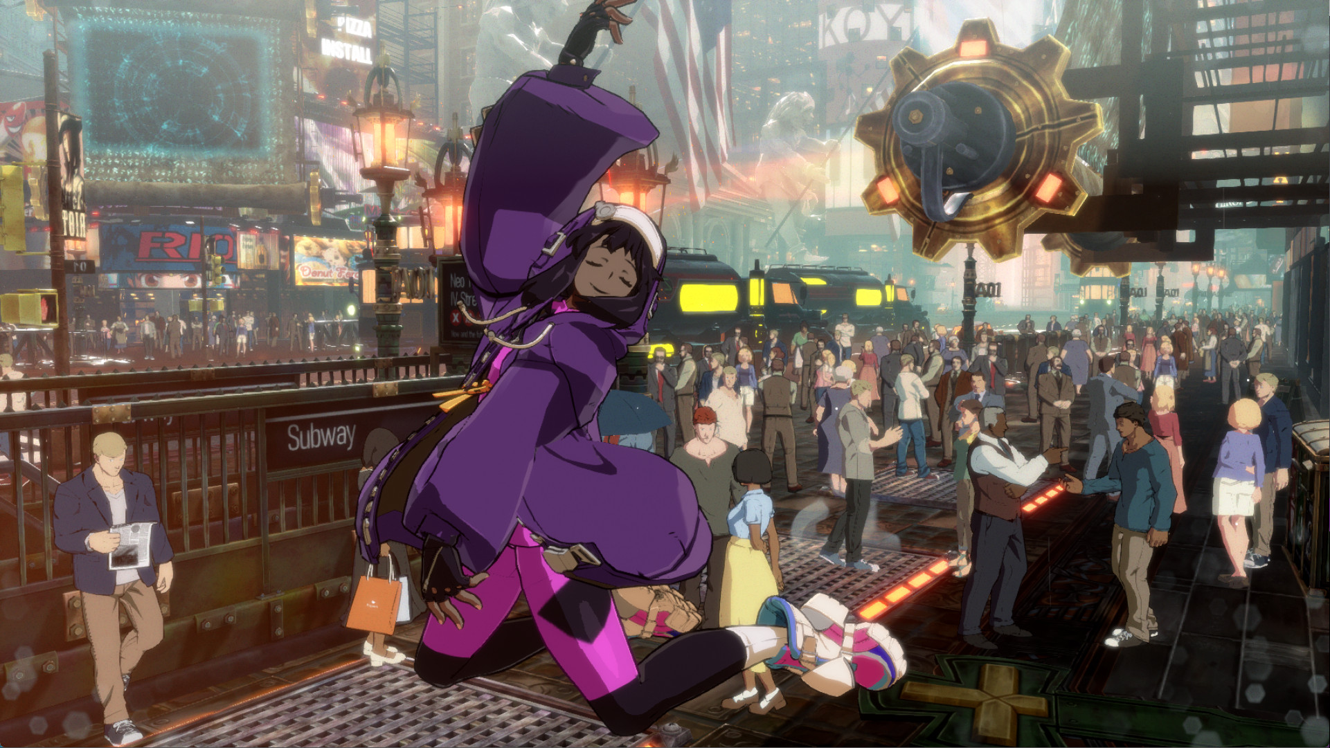 Provie Bridget (River City Girls) Mod for GUILTY GEAR -STRIVE- | GGST Mods