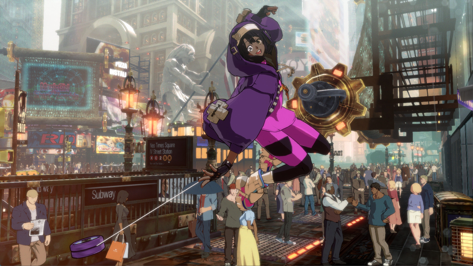 Provie Bridget (River City Girls) Mod for GUILTY GEAR -STRIVE- | GGST Mods