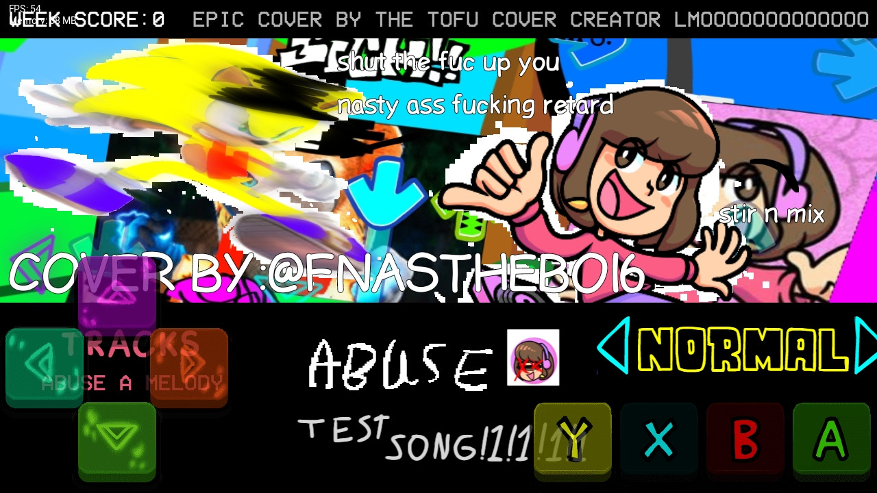 Abuse but Melodii and the yellow sonic sings it Mod for Friday Night ...