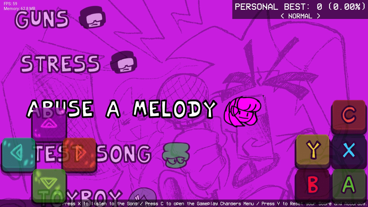 Abuse but Melodii and the yellow sonic sings it Mod for Friday Night ...