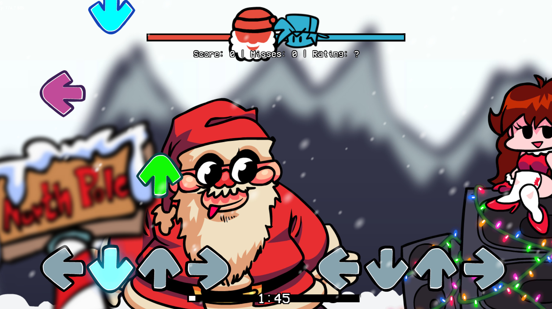 VS. Santa - Funkmas Mod for Friday Night Funkin' | FNF Mods