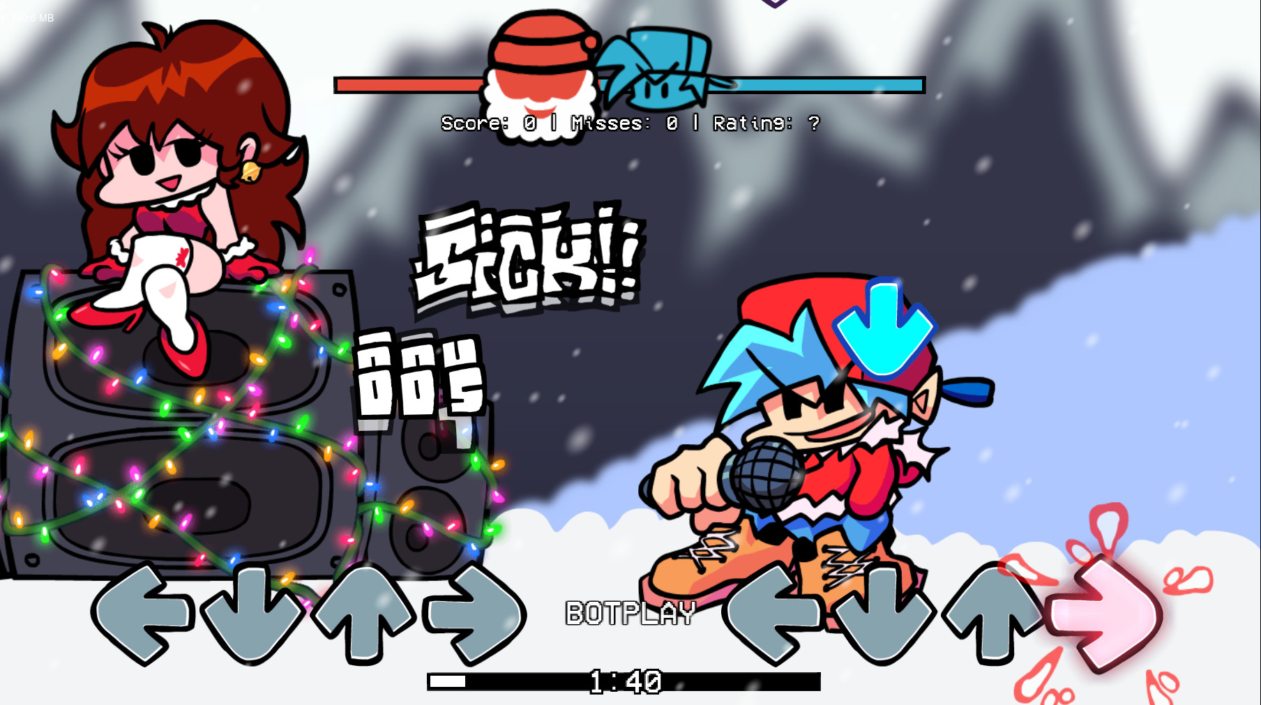 VS. Santa - Funkmas Mod for Friday Night Funkin' | FNF Mods