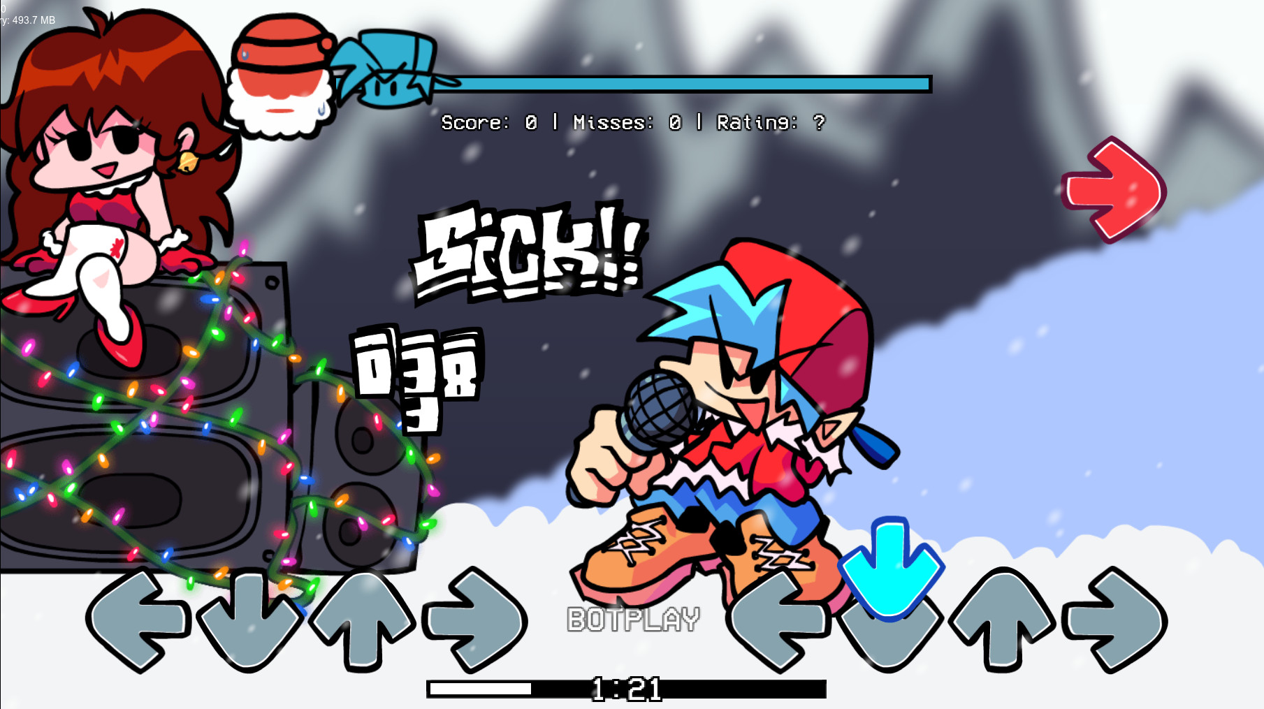 VS. Santa - Funkmas [Friday Night Funkin'] [Mods]