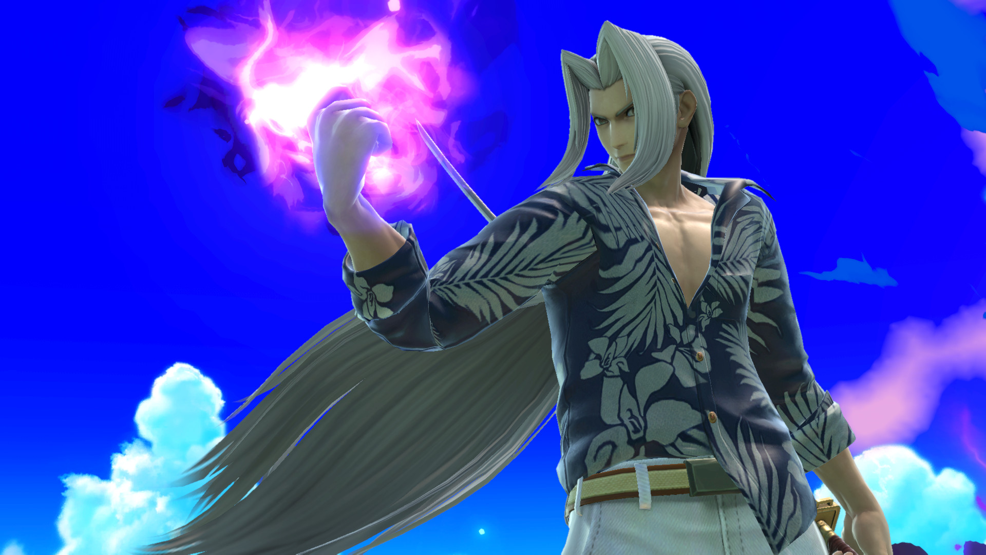 Summer Casual Sephiroth Mod for Super Smash Bros. Ultimate | SSBU Mods