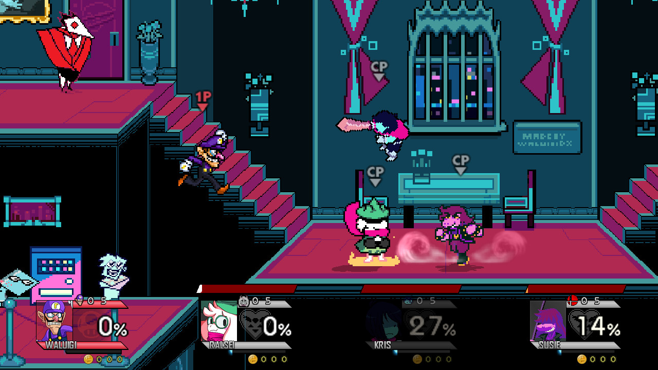 Deltarune - Pandora Palace (9.4/CMC+) Mod for Super Smash Bros. Crusade ...