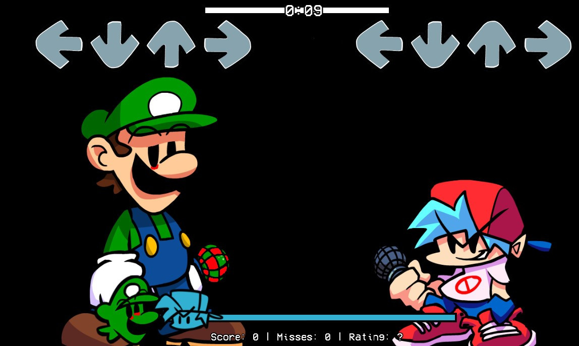 FNF Piracy but Luigi sings it RETAKE [Friday Night Funkin'] [Mods]