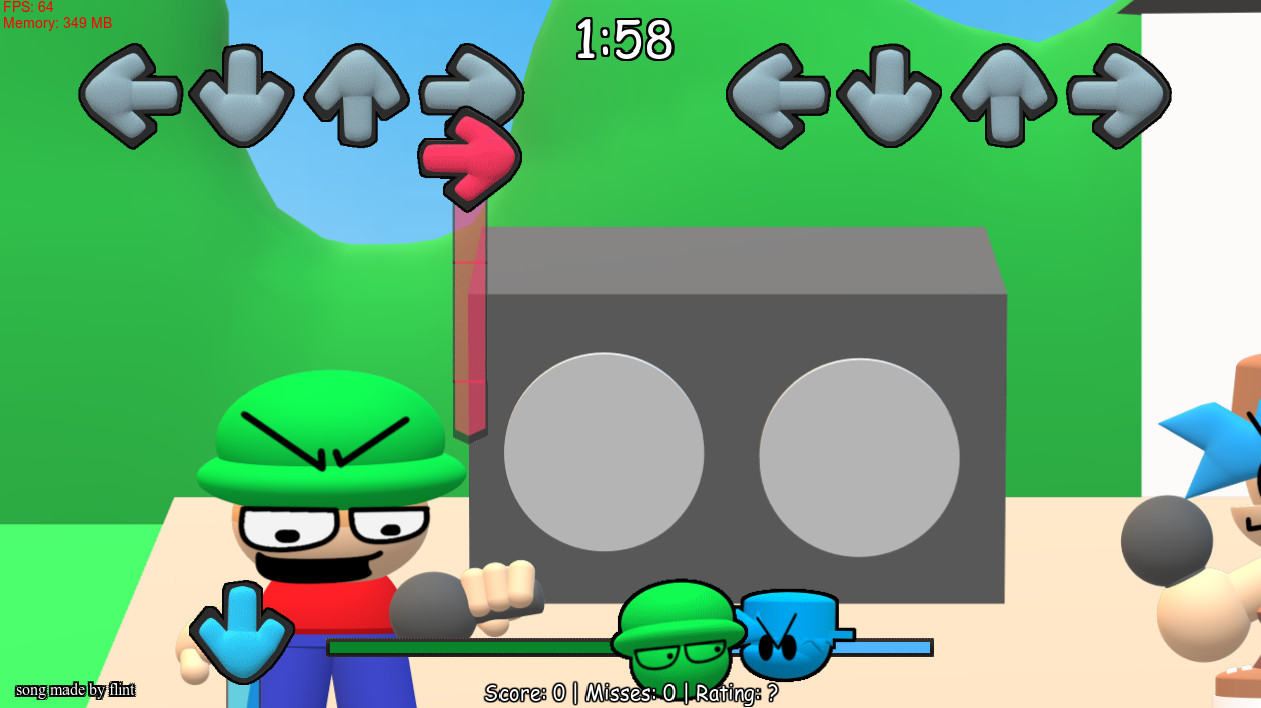 Vs D&B Piss shit ass edition crisis 1.3 Mod for Friday Night Funkin ...