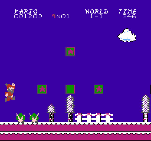 Super Mario Bros - Xmas Edition [Super Mario Bros] [Mods]