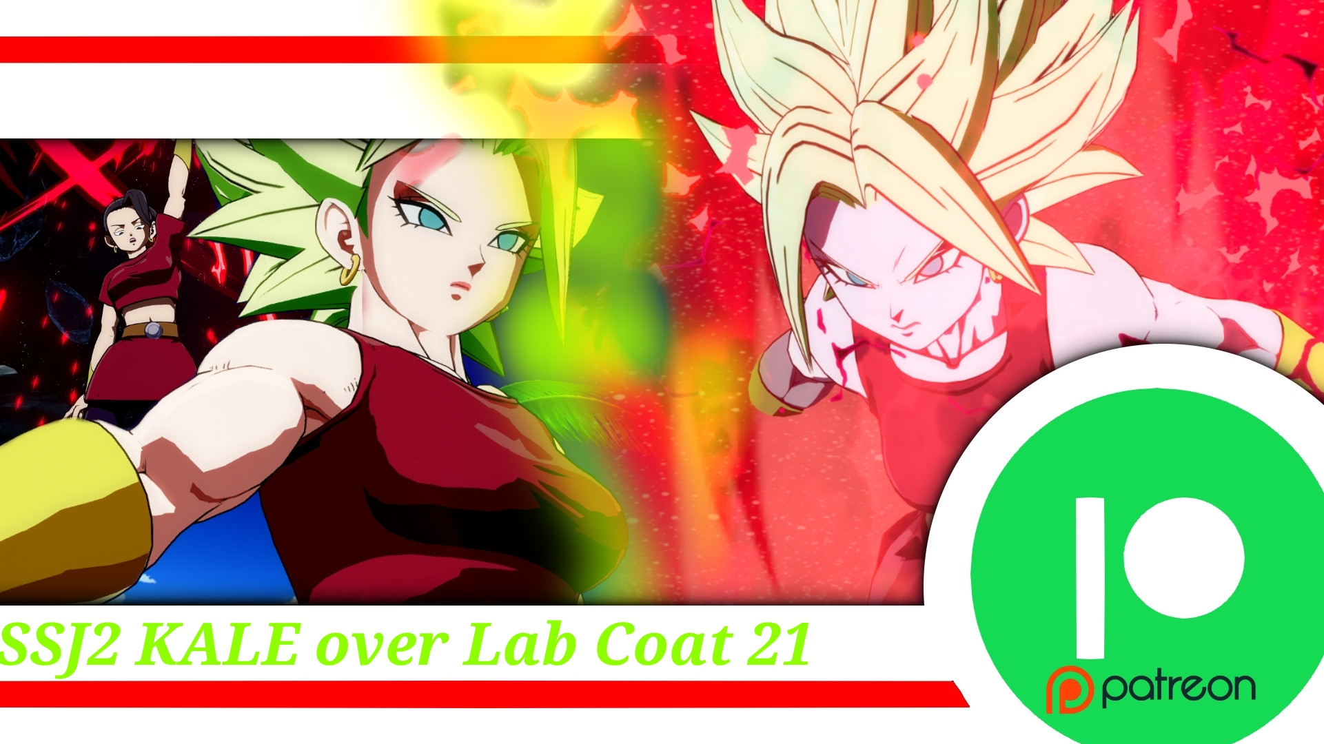 SSJ2 Kale! Mod for Dragon Ball FighterZ | DB:FZ Mods