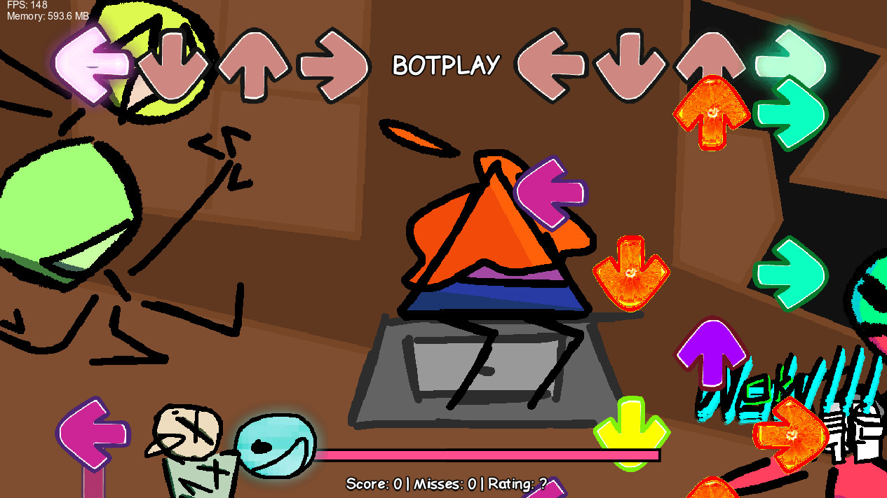 Friday Night Funkin' but mediocre (M-SIDES) [2.1] [Friday Night Funkin ...