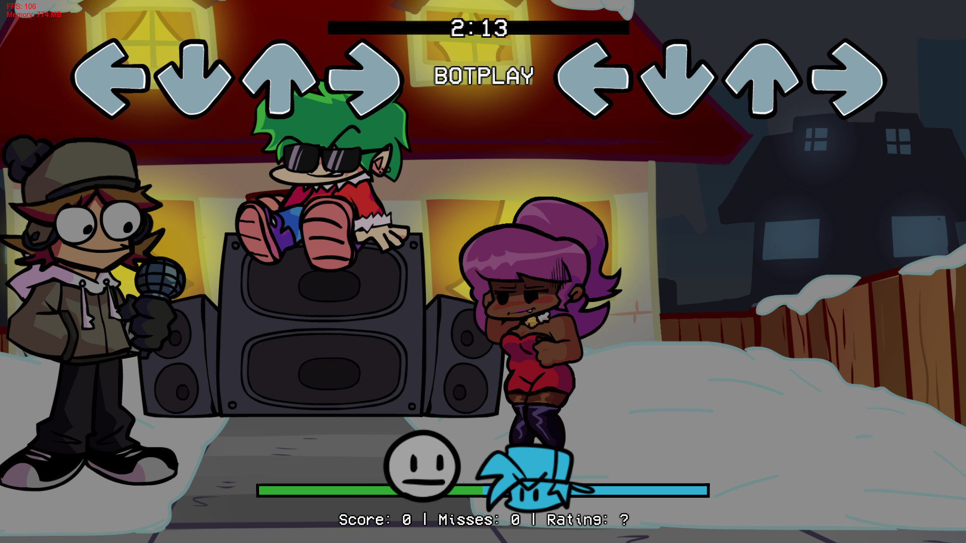 Challenge-Taken Christmas Mix [Friday Night Funkin'] [Mods]