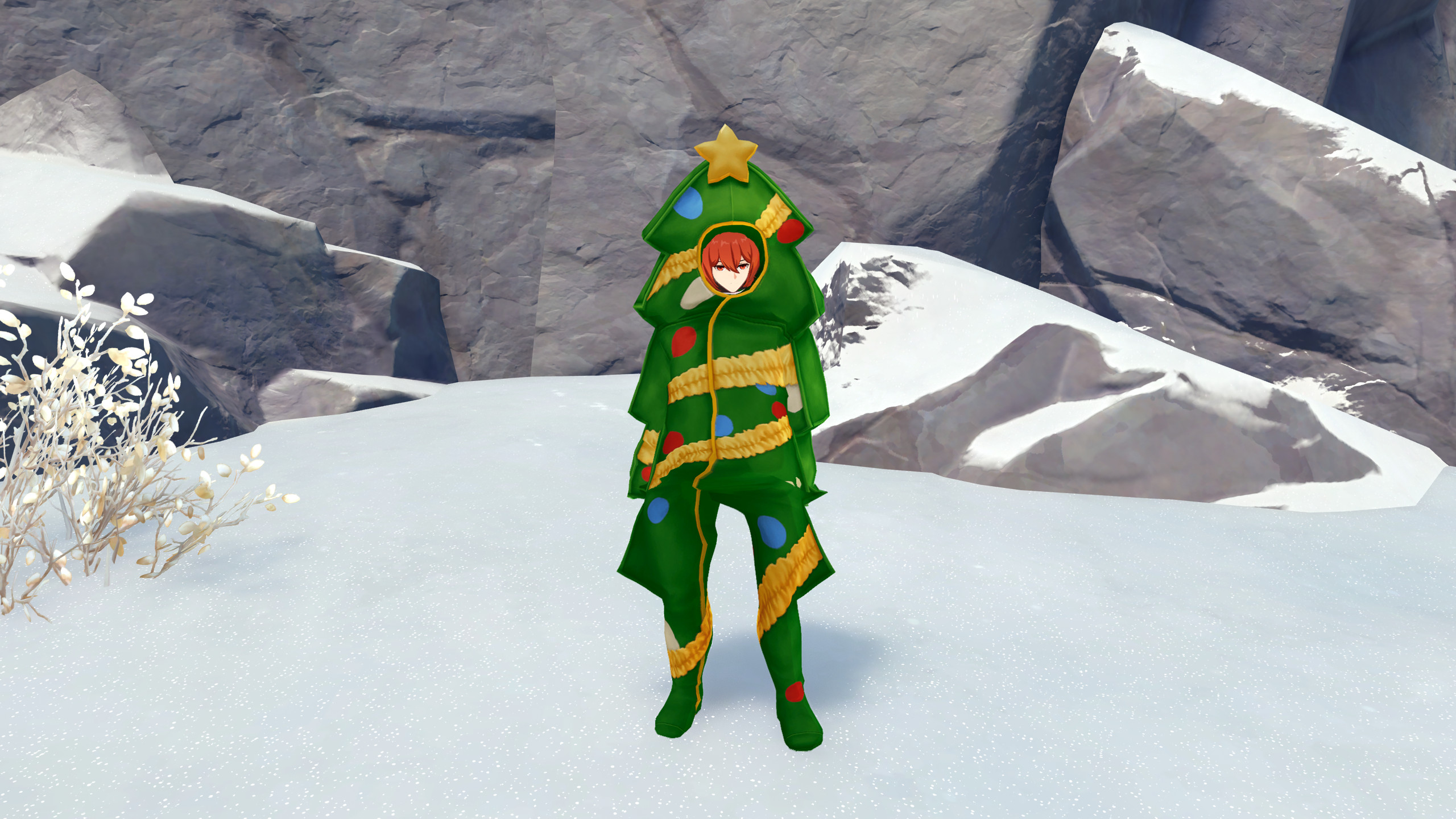 Christmas Tree Diluc Mod for Genshin Impact | GI Mods