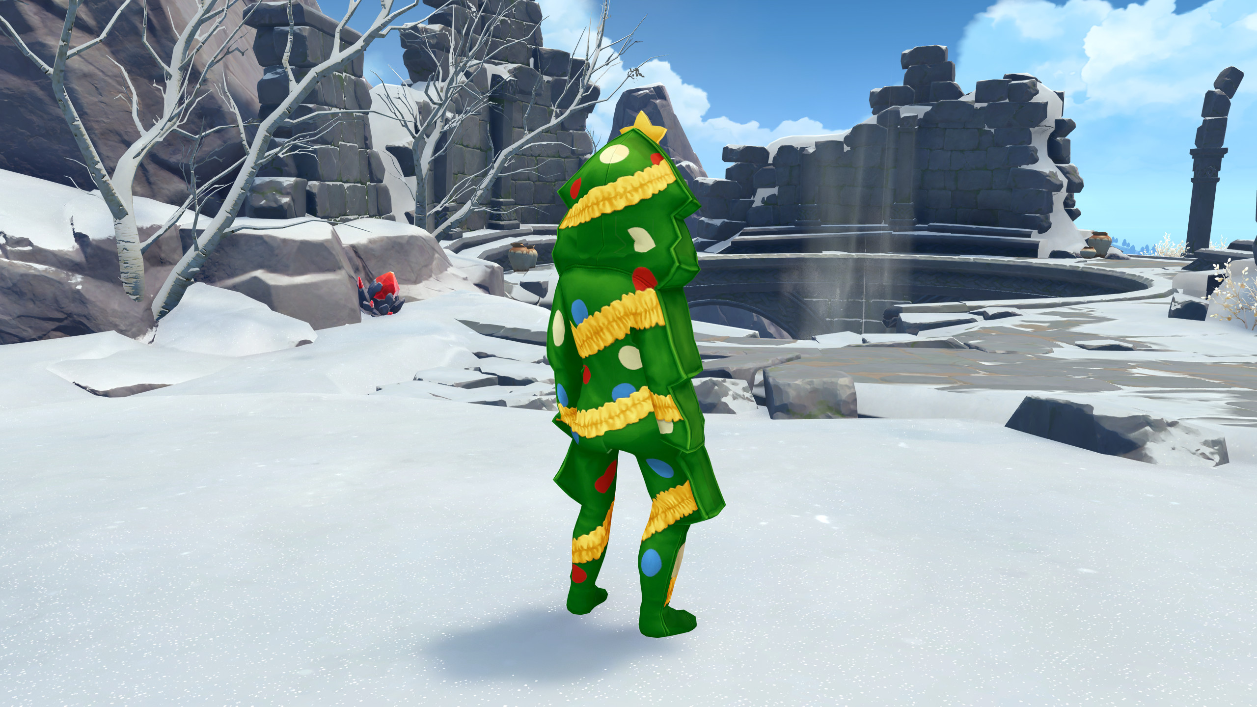 Christmas Tree Diluc Mod for Genshin Impact | GI Mods