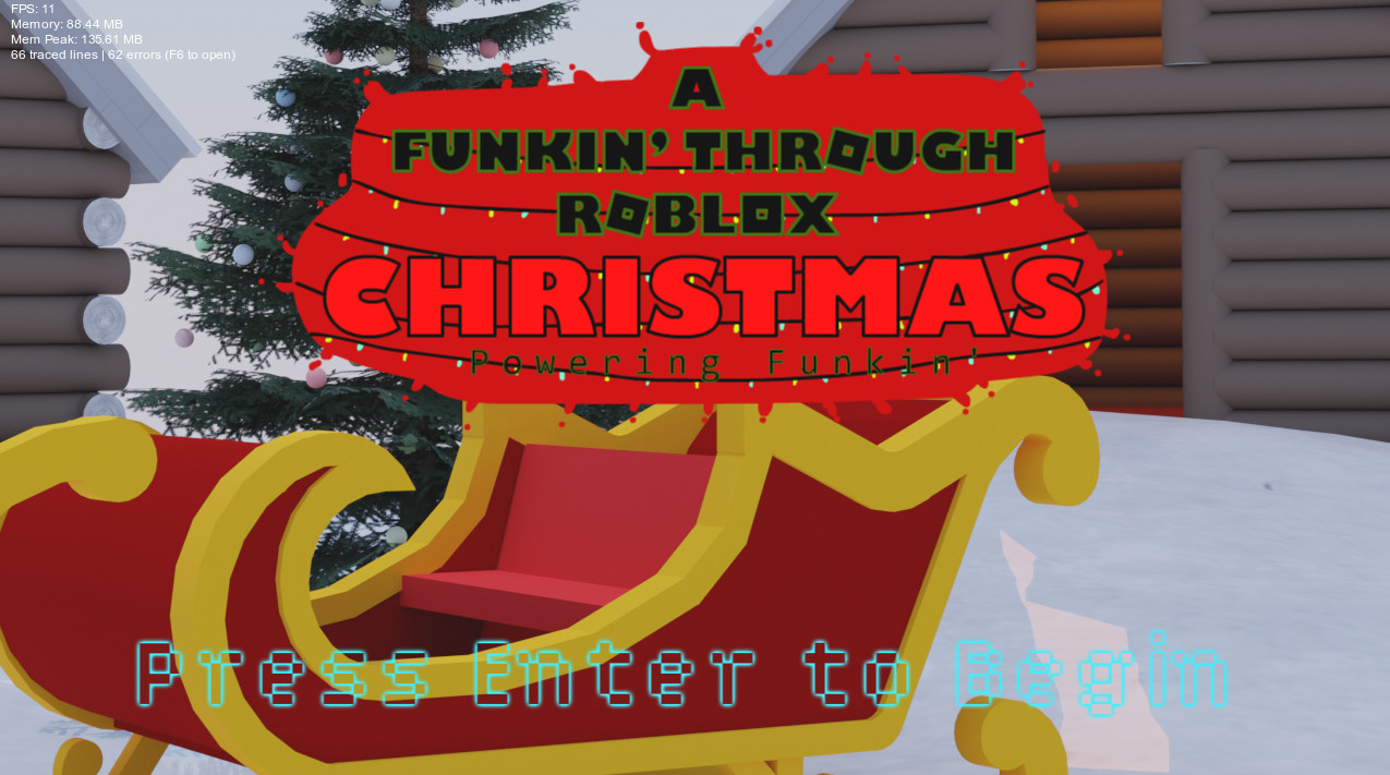 A Funkin' Through Roblox Christmas [Friday Night Funkin'] [Mods]
