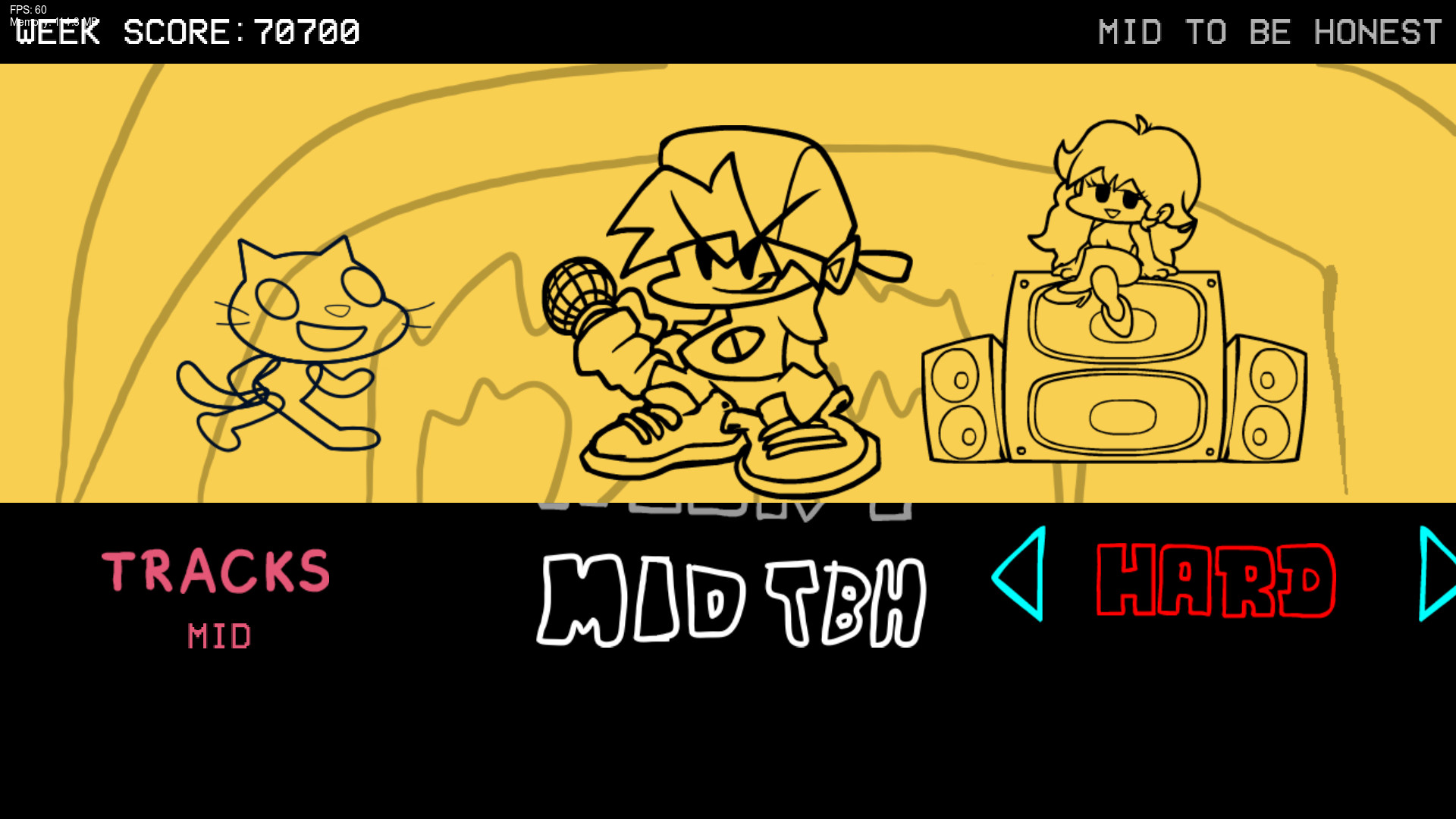 Mid Funkin' Mod for Friday Night Funkin' | FNF Mods