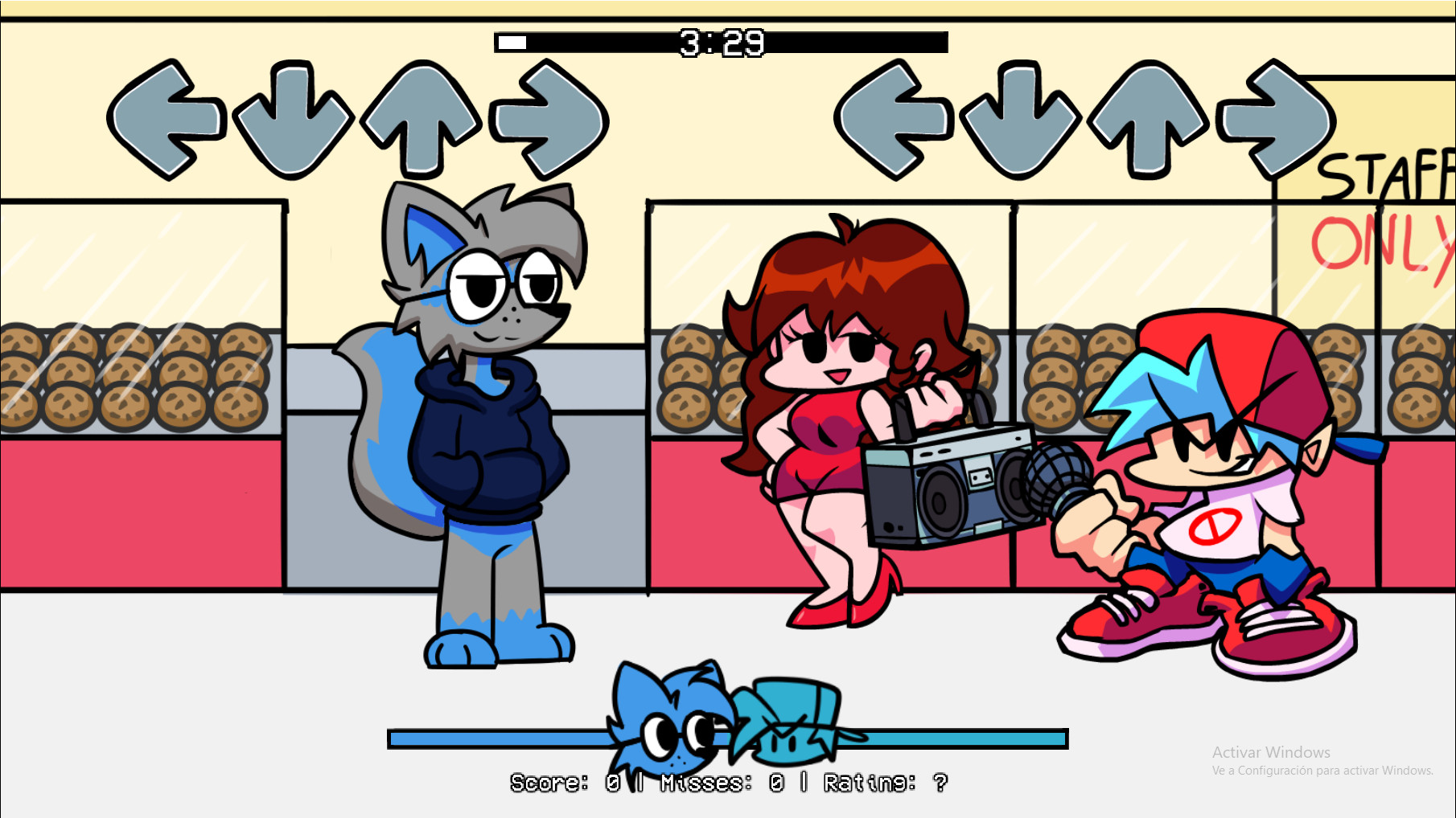 FNF - Vs. Mashy (the cookie master) [Friday Night Funkin'] [Mods]